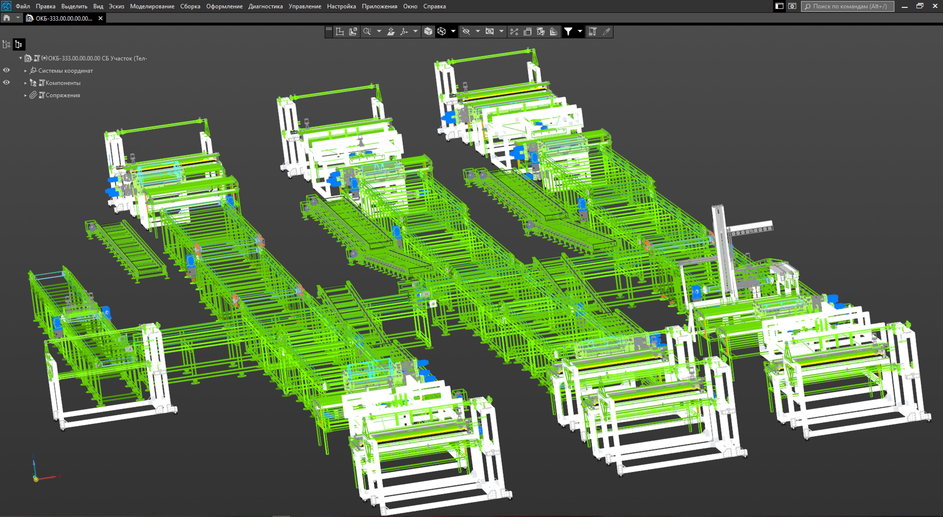 Линия по производству изделий
